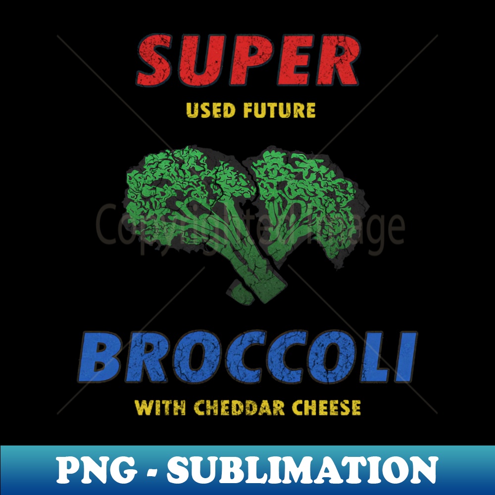 Super Broccoli - Artistic Sublimation Digital File - Spice U | Inspire ...