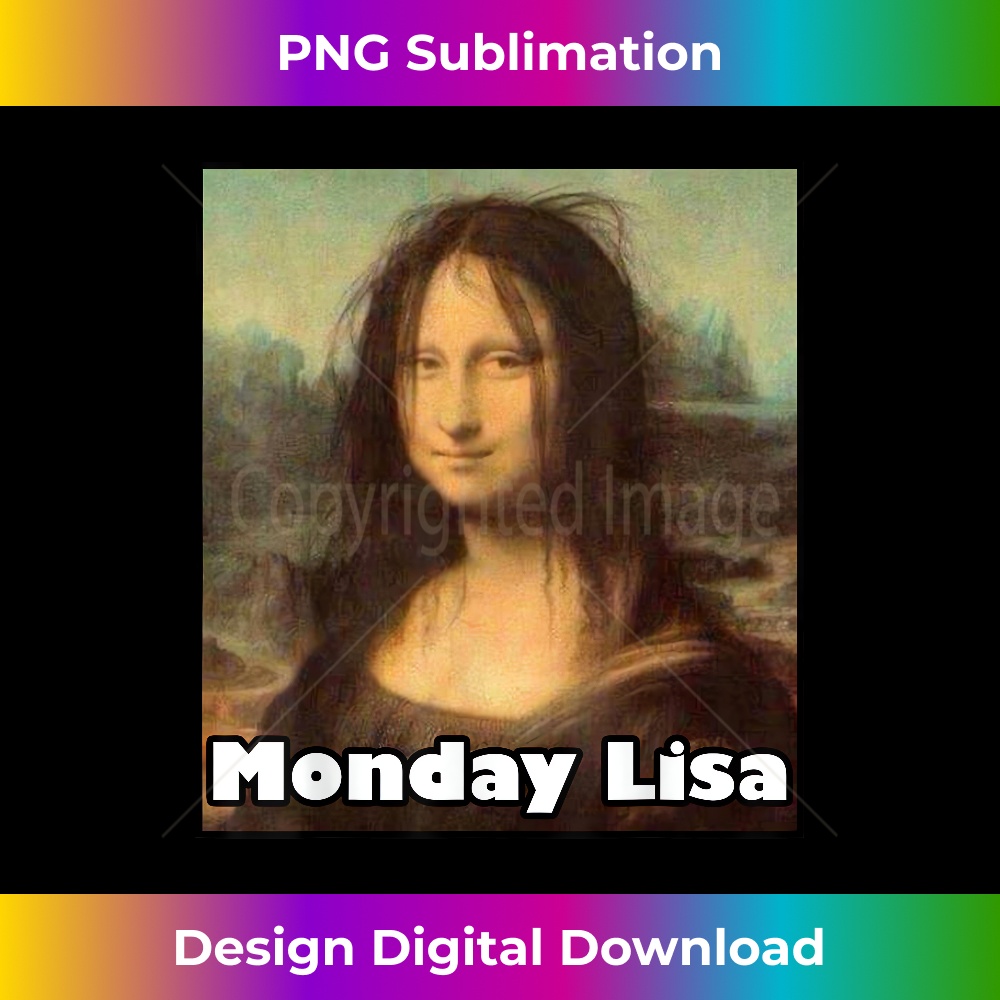 La Gioconda Mona Lisa Funny Monday Lisa Art - Innovative PNG | Inspire ...