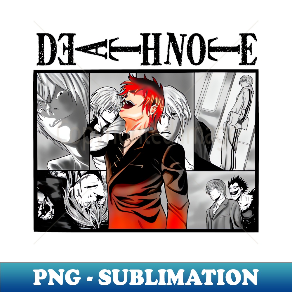 Death Note Kira - Decorative Sublimation PNG File - Add a Fe | Inspire ...