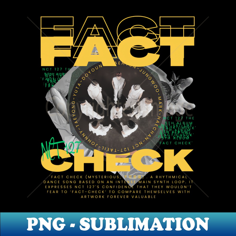 Fact Check NCT 127 - Aesthetic Sublimation Digital File - Ad | Inspire ...