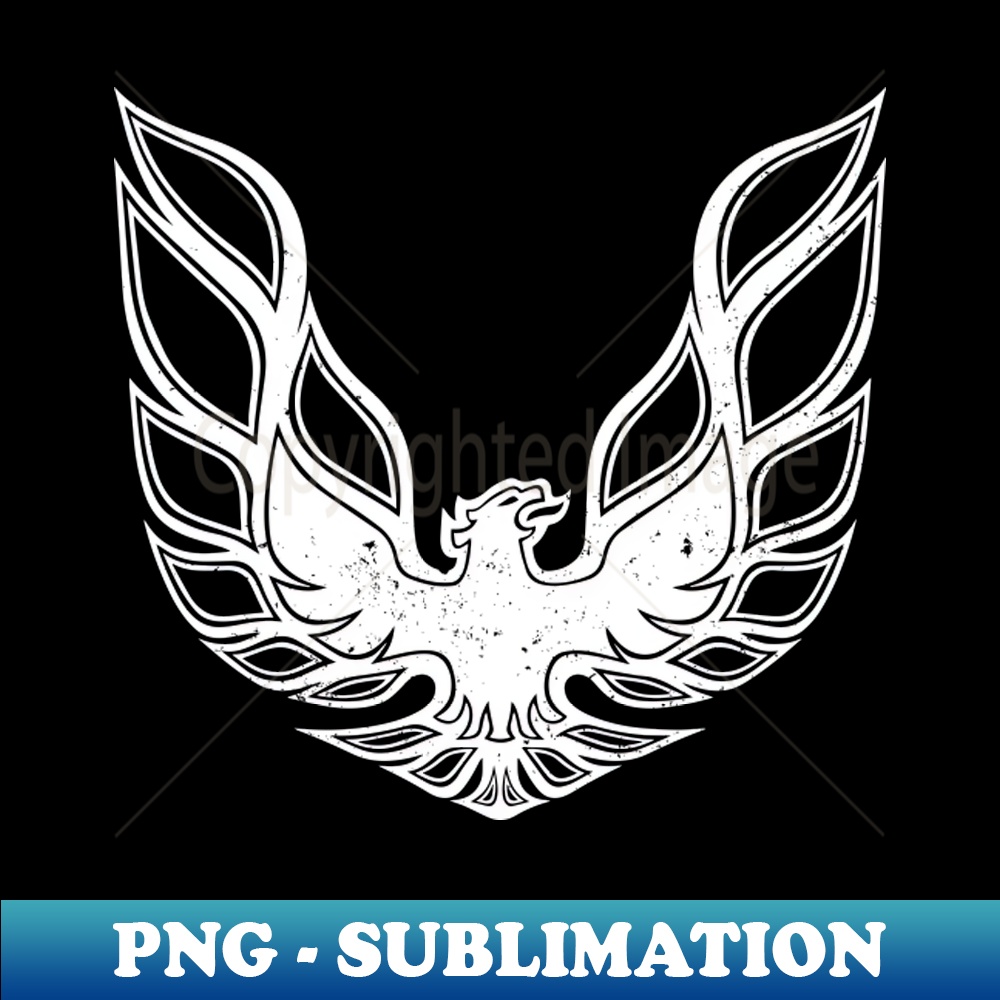 Firebird Phoenix Hood Emblem - Retro PNG Sublimation Digital | Inspire ...
