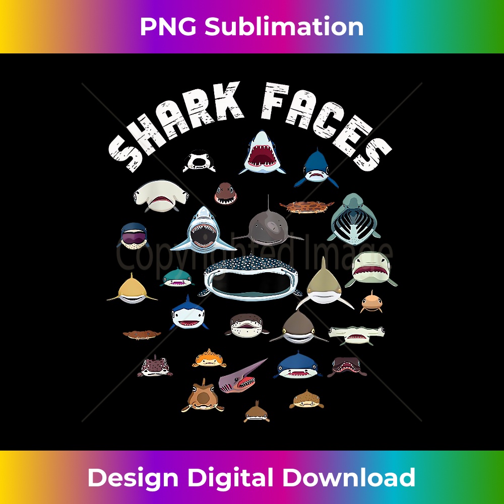 Types Of Shark Faces. Shark Face Identification Great Sea - | Inspire ...
