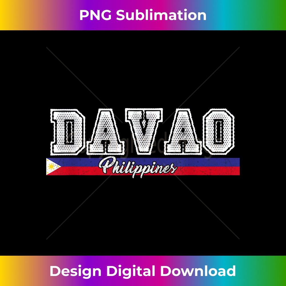 Vintage Davao Philippines Filipino Flag - Sleek Sublimation - Inspire ...