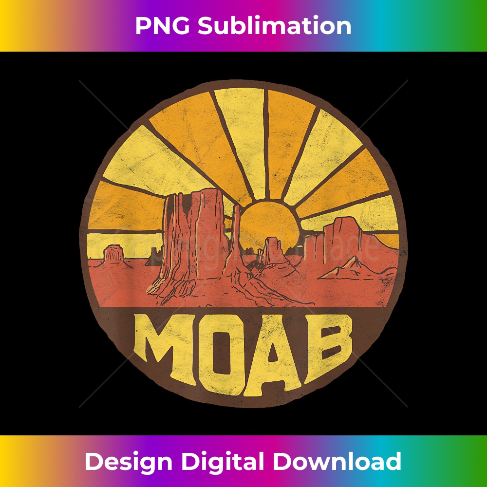 Retro Moab, Utah - Vintage Desert Sunset 80s Graphic - Innov | Inspire ...