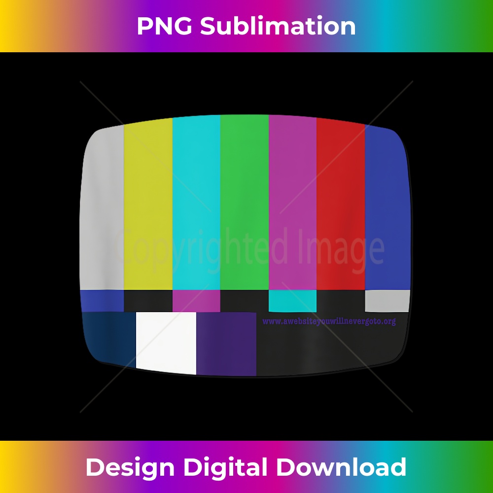 NTSC Video Color Bars TV Shape Design - Sublimation-Optimize | Inspire ...