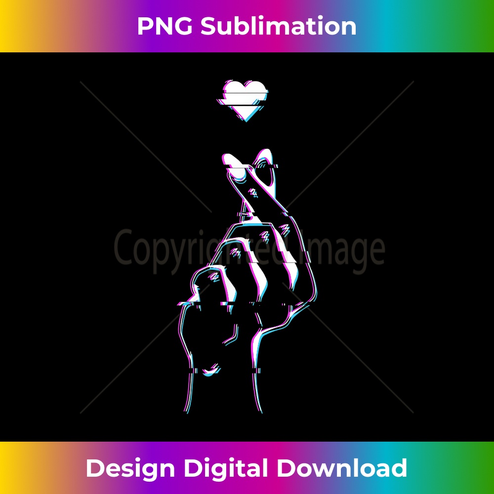 K-Pop Korean Finger Heart Sign Kpop Fan - Sleek Sublimation | Inspire ...