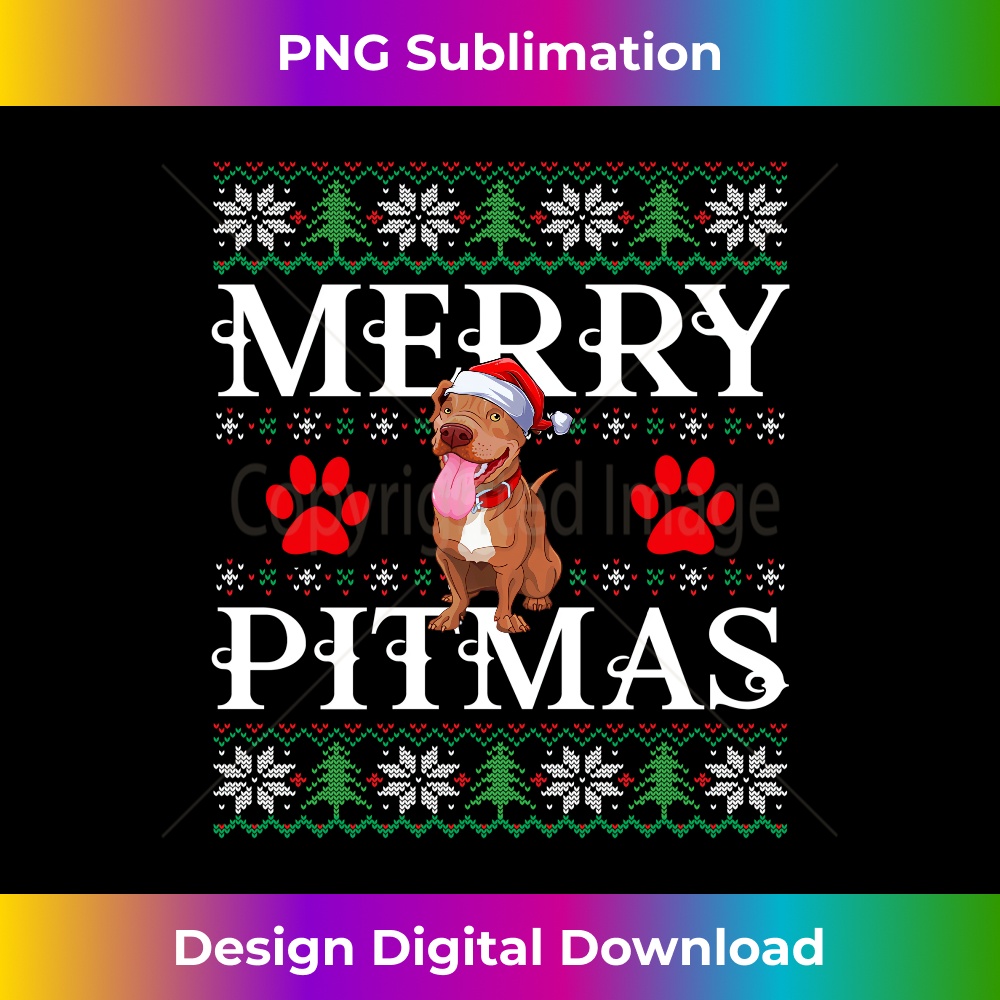 Ornament Bully MERRY PITMAS CUTE SANTA HAT Lights Pitbull Dog Coasters ...