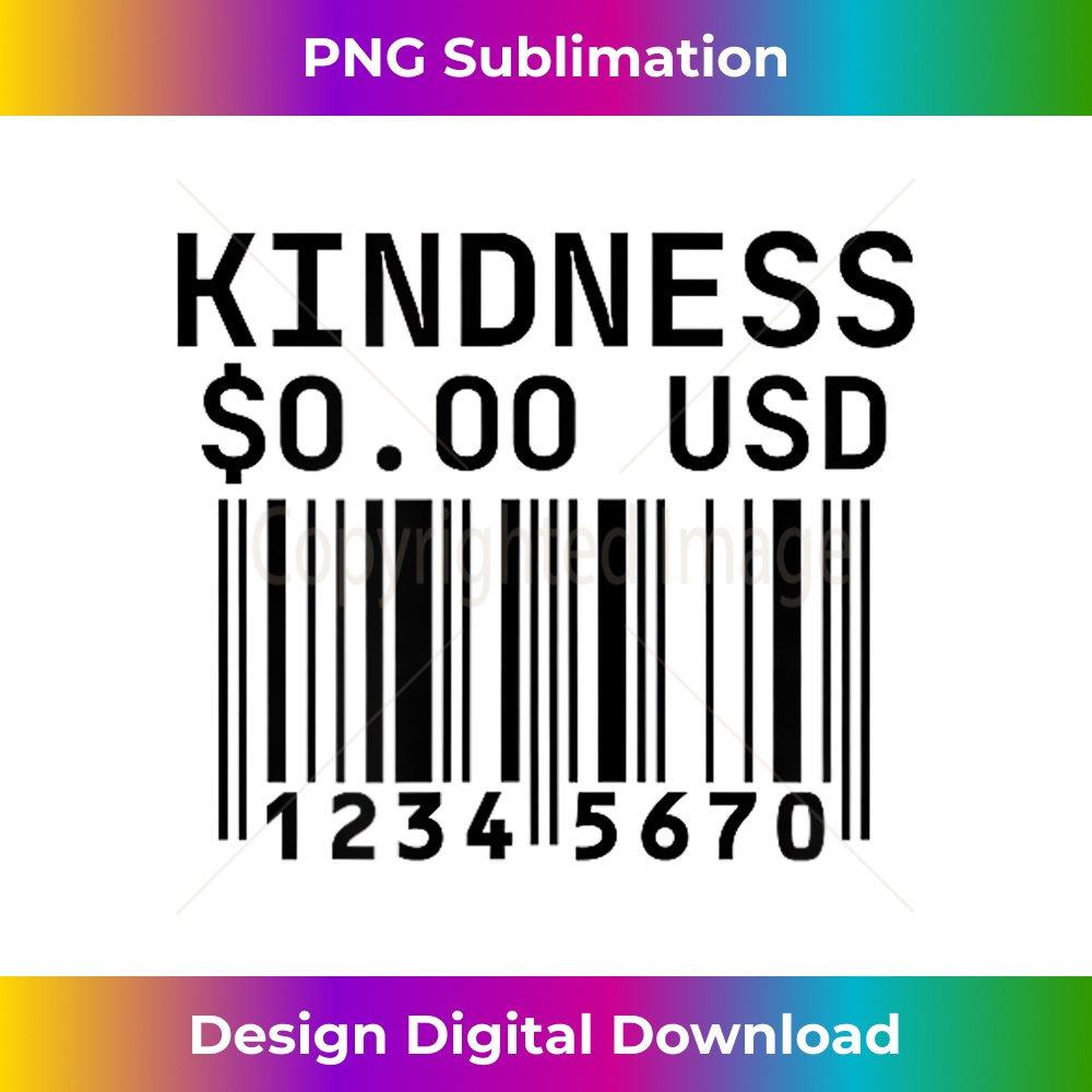 Stop Bullying Kindness Matters Kindness is Free Barcode - De - Inspire ...
