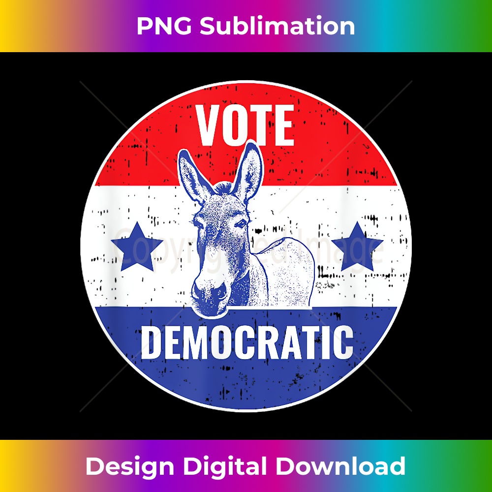 Vote Democrat Vintage Political Donkey Democratic Party - Be | Inspire ...