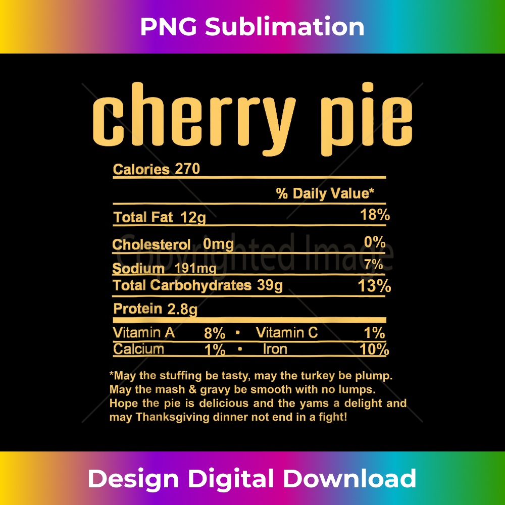 Thanksgiving Christmas Cherry Pie Nutritional Facts - Classi | Inspire ...