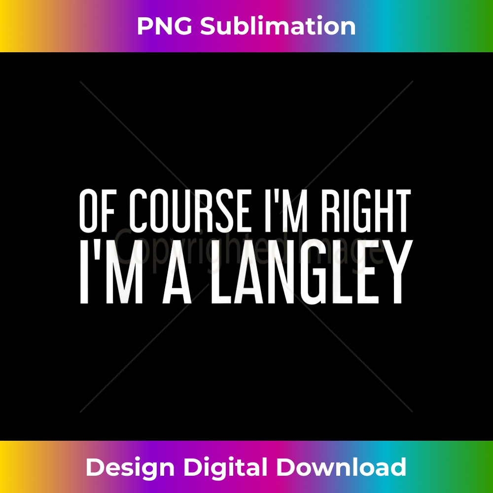 LANGLEY Gift Funny Surname Family Tree Birthday Reunion Idea | Inspire ...