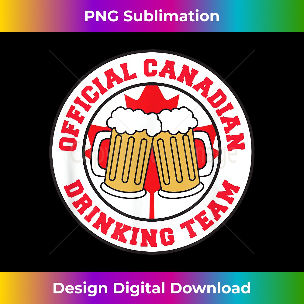 Official Canadian Drinking Team Flag of Canada Beer Funny - | Inspire ...