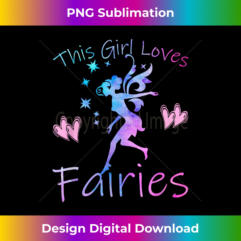 This Girl Loves Fairies Fairy Dust Stars Fey Fae Art Graphic | Inspire ...