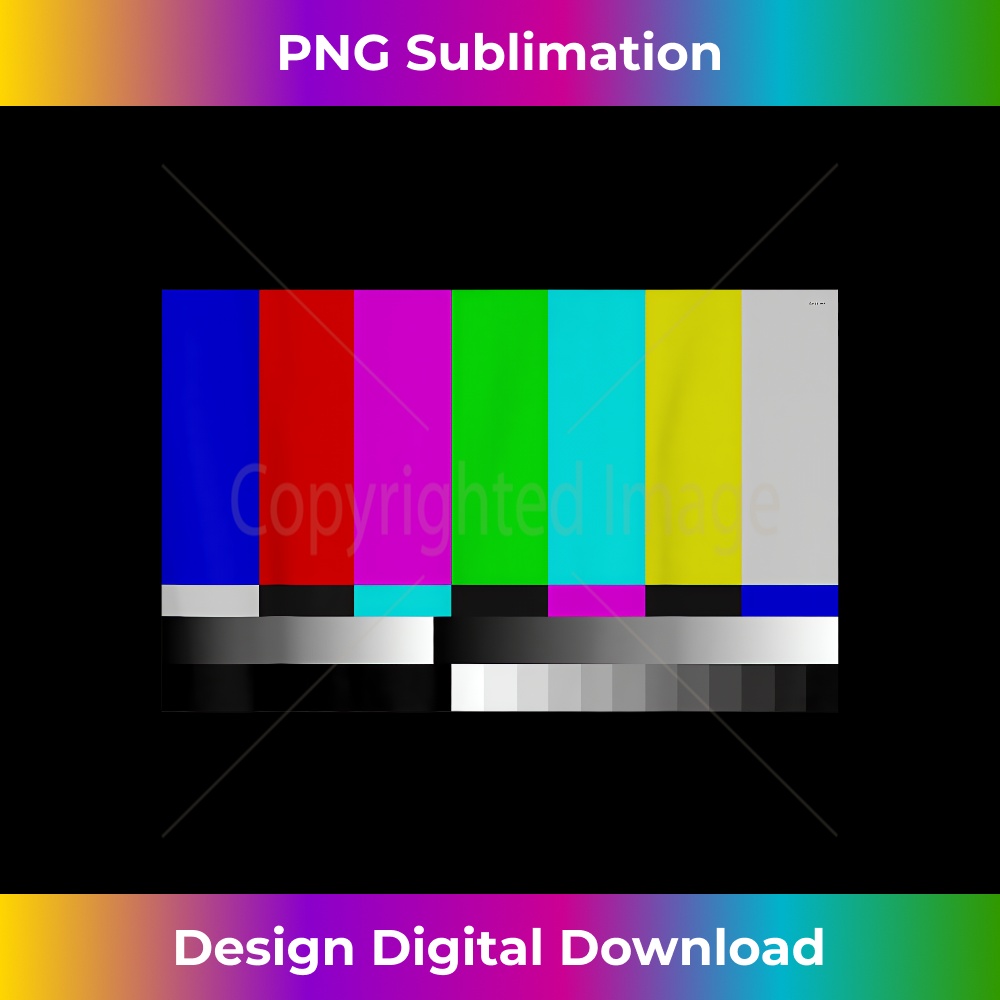Test Card Color Bars TV Pattern Television Pattern - Contemp | Inspire ...