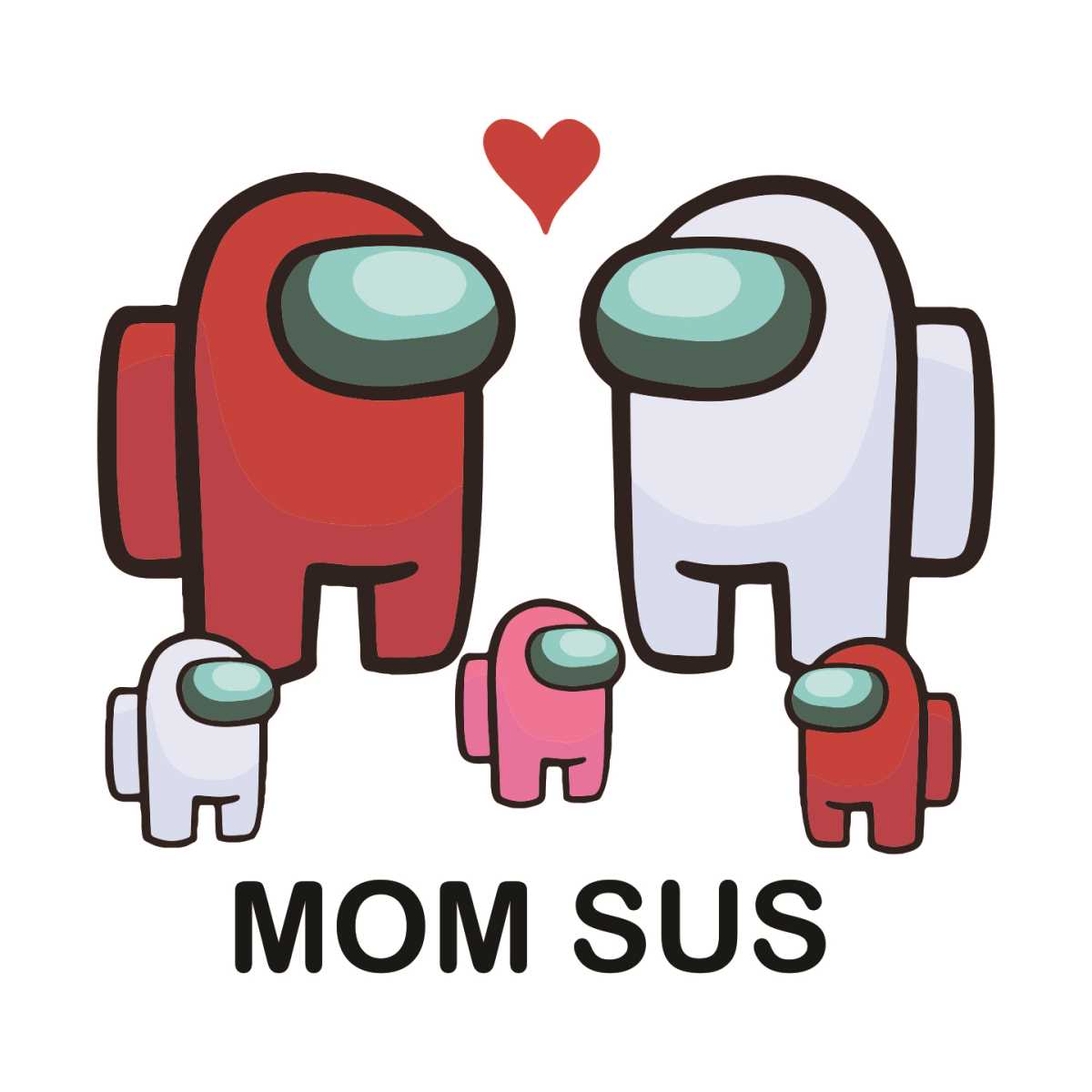Mom Sus Svg, Mothers Day Svg, Among Us Svg, Among Us Mom Svg | Inspire ...