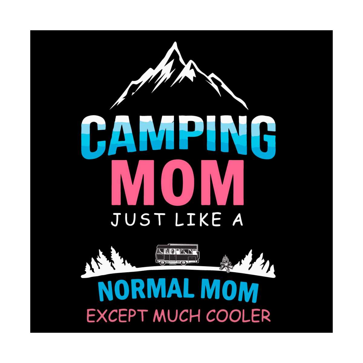 Camping Mom Just Like A Normal Mom Svg, Mothers Day Svg, Cam - Inspire ...