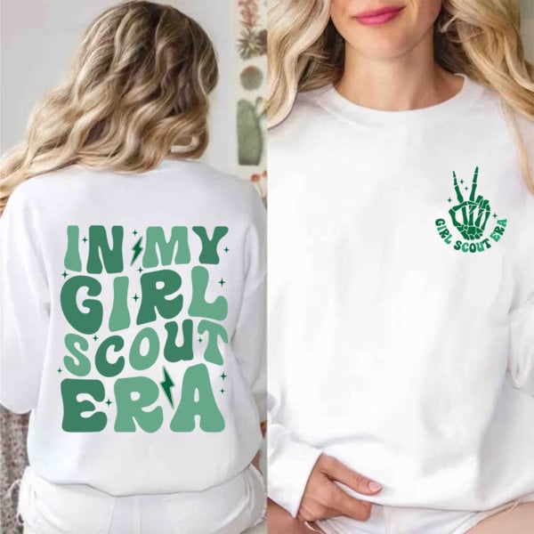 In My Girl Scout Era Shirt , Custom Girl Scout Shirt , Scout | Inspire ...
