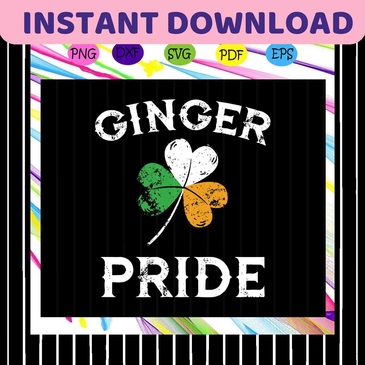 Ginger svg, ginger pride svg, Clover svg, Clover shirt svg, | Inspire ...