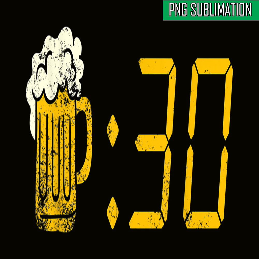 Beer Thirty PNG Funny Drinking PNG Getting Drunk PNG | Inspire Uplift