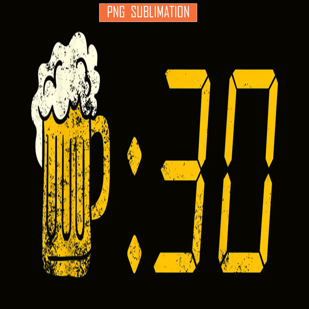 Beer Thirty PNG Funny Drinking PNG Getting Drunk PNG | Inspire Uplift