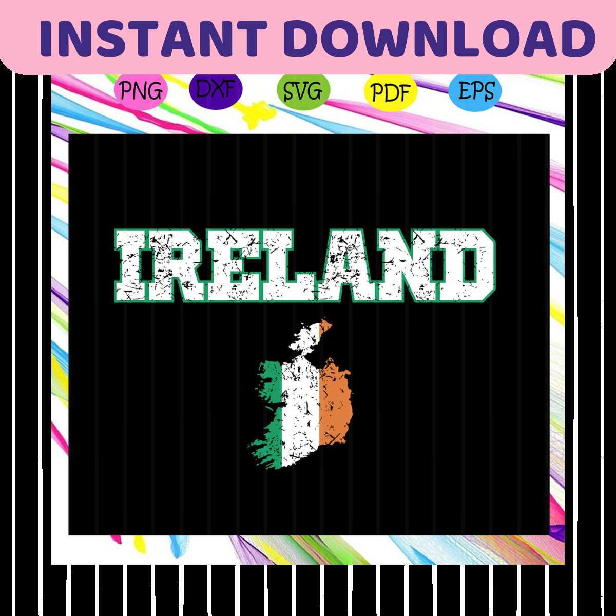 Irish gift, Ireland gift, Irish Flag svg, Map of Ireland, Ir | Inspire ...
