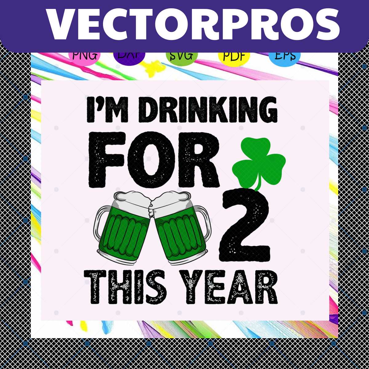Im drinking for two svg, drinking for two svg, just two cups | Inspire ...