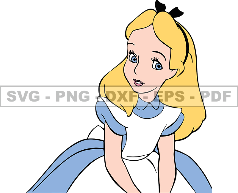 Alice in Wonderland Svg, Alice Svg, Cartoon Customs Svg, Inc - Inspire ...