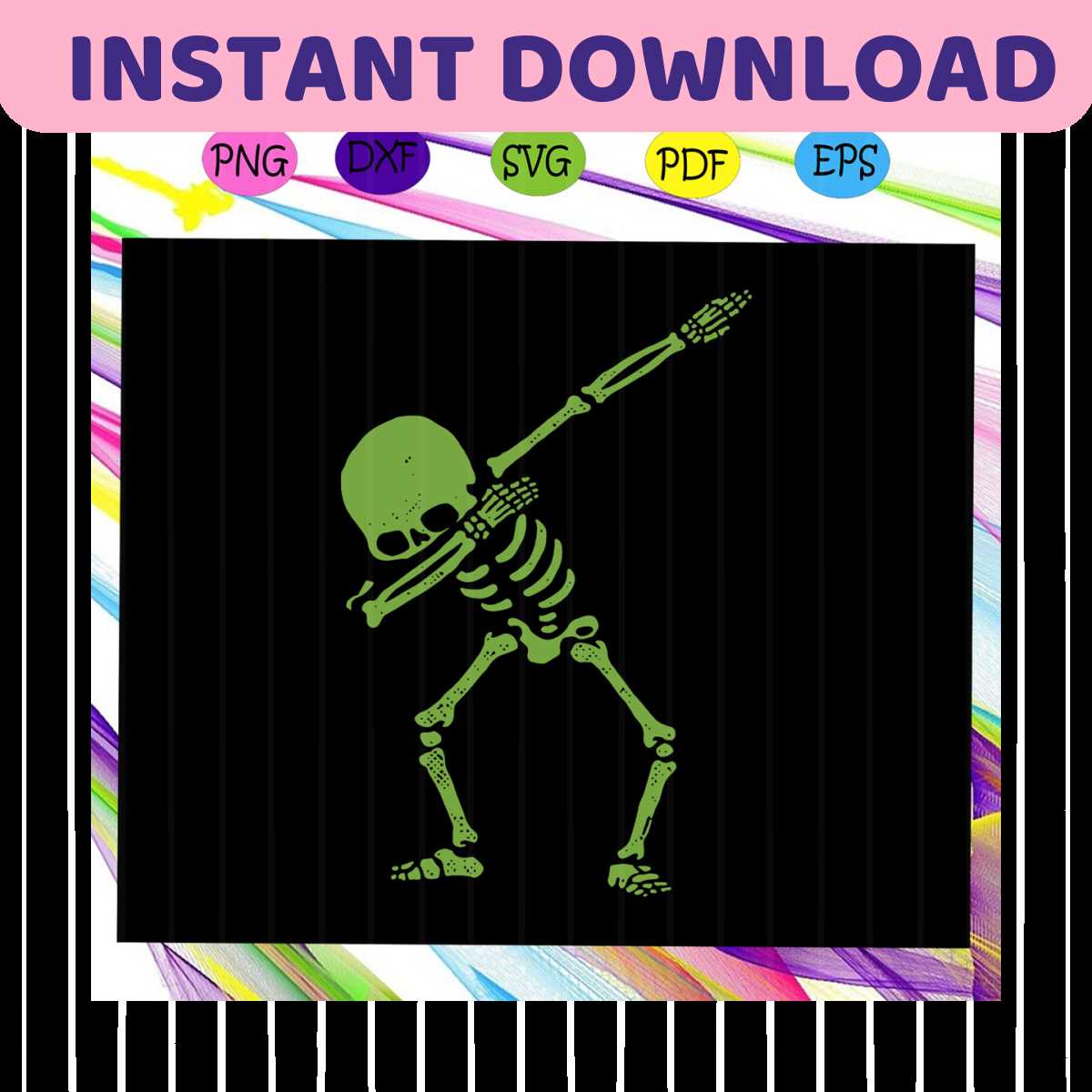 Dabbing Skeleton, skeleton dabbing svg, skeleton dancing svg | Inspire ...