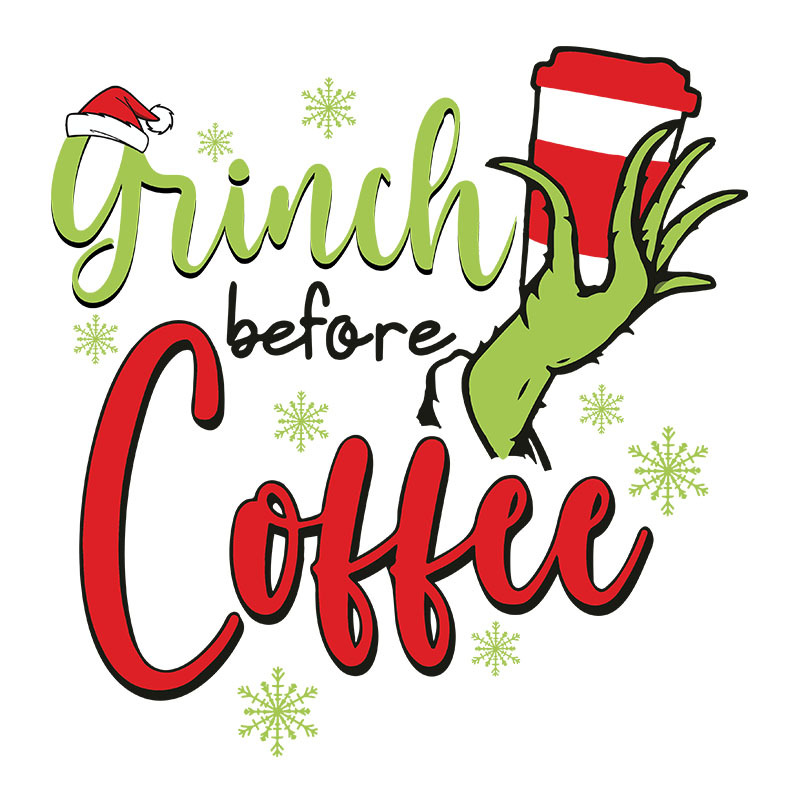 Grinch Coffee Svg | Inspire Uplift