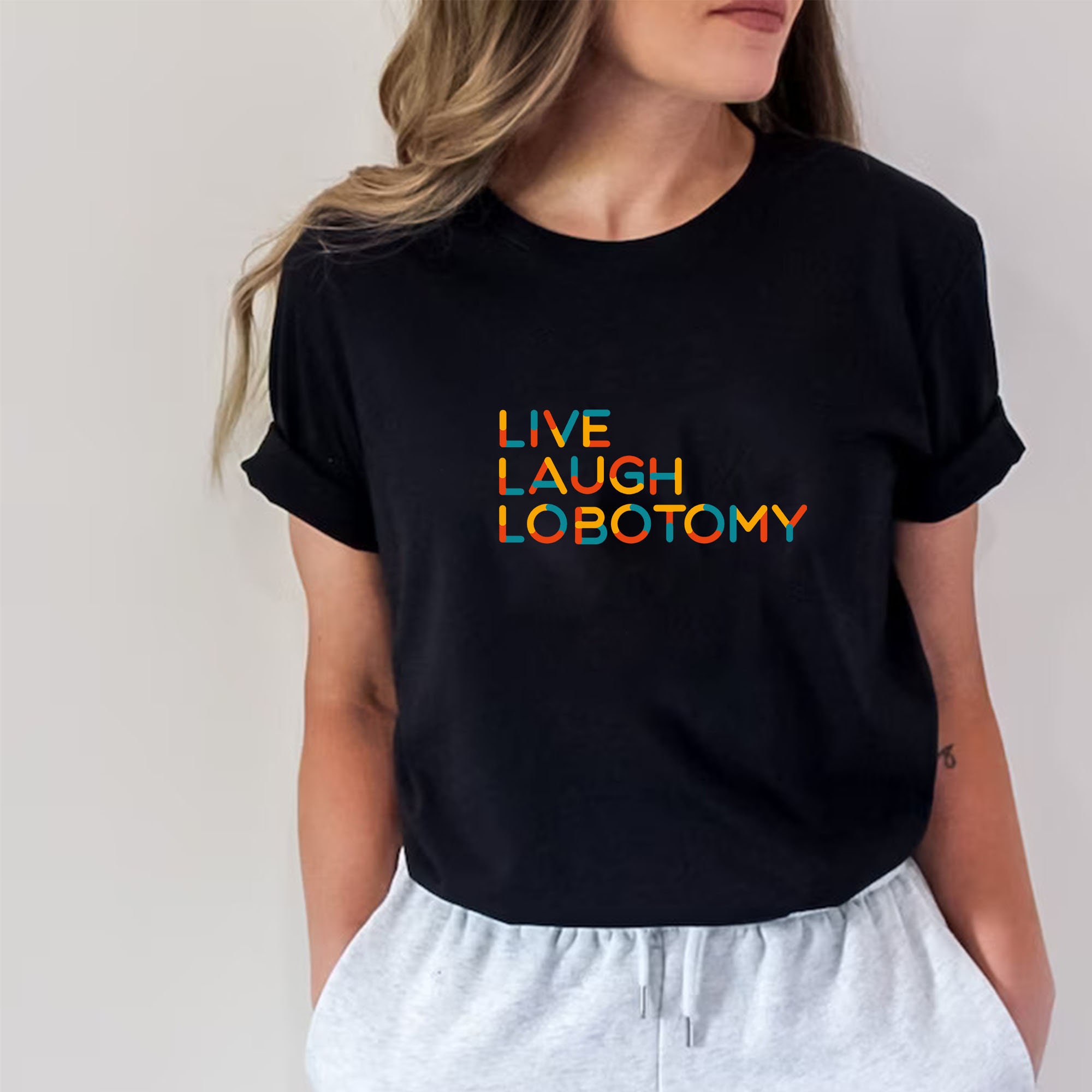 Live Laugh Lobotomy Shirt, Funny mental health shirt, mental - Inspire ...