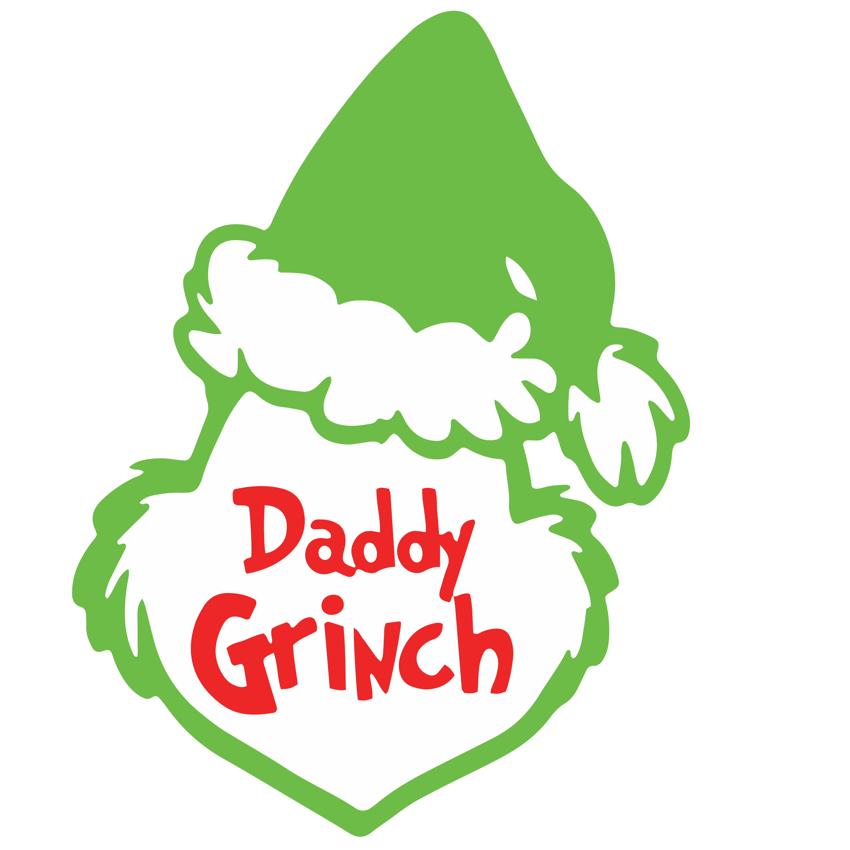 Daddy Grinch Face SVG, Grinch Christmas svg, Grinch svg, Gri | Inspire ...