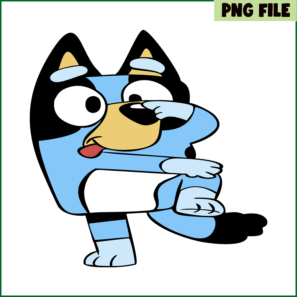 Funny Bluey SVG PNG DXF EPS Bluey Movie SVG Cute Gift SVG | Inspire Uplift