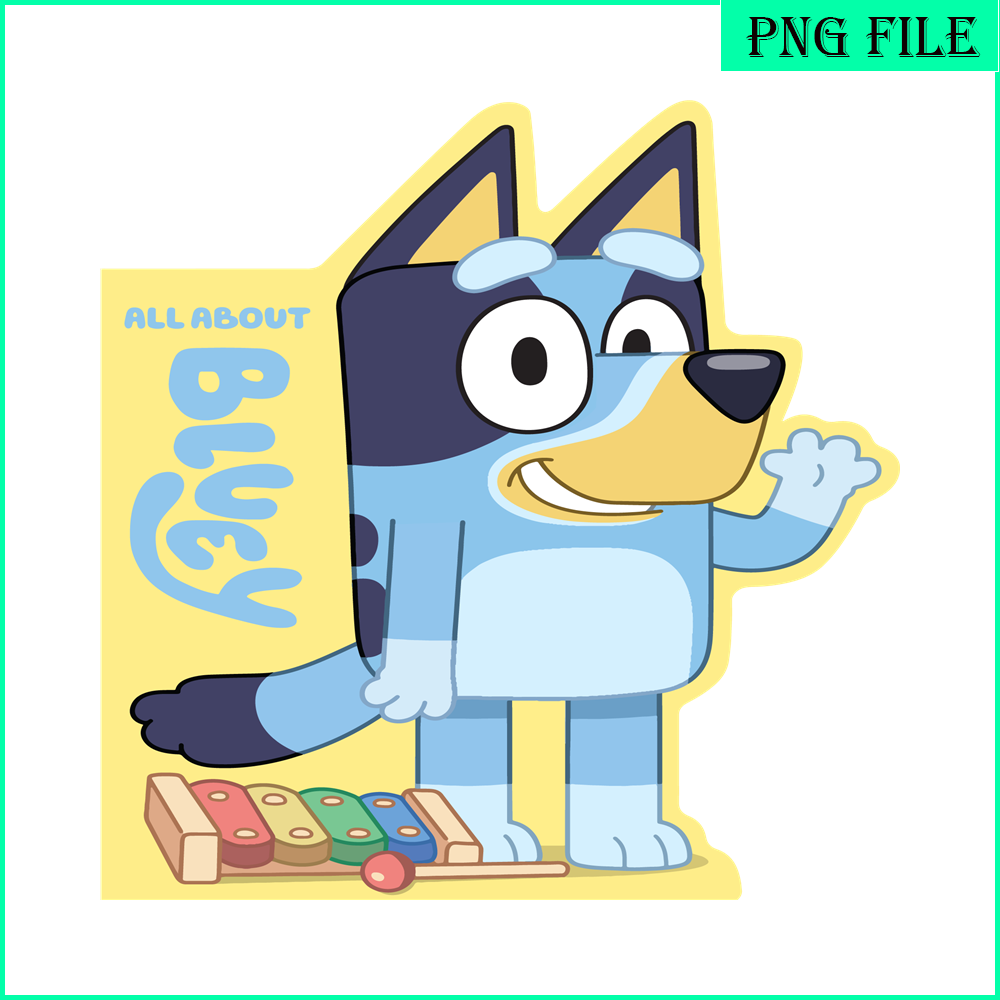 All About Bluey SVG PDF PNG Bandit Heeler SVG Bluey Characte - Inspire ...