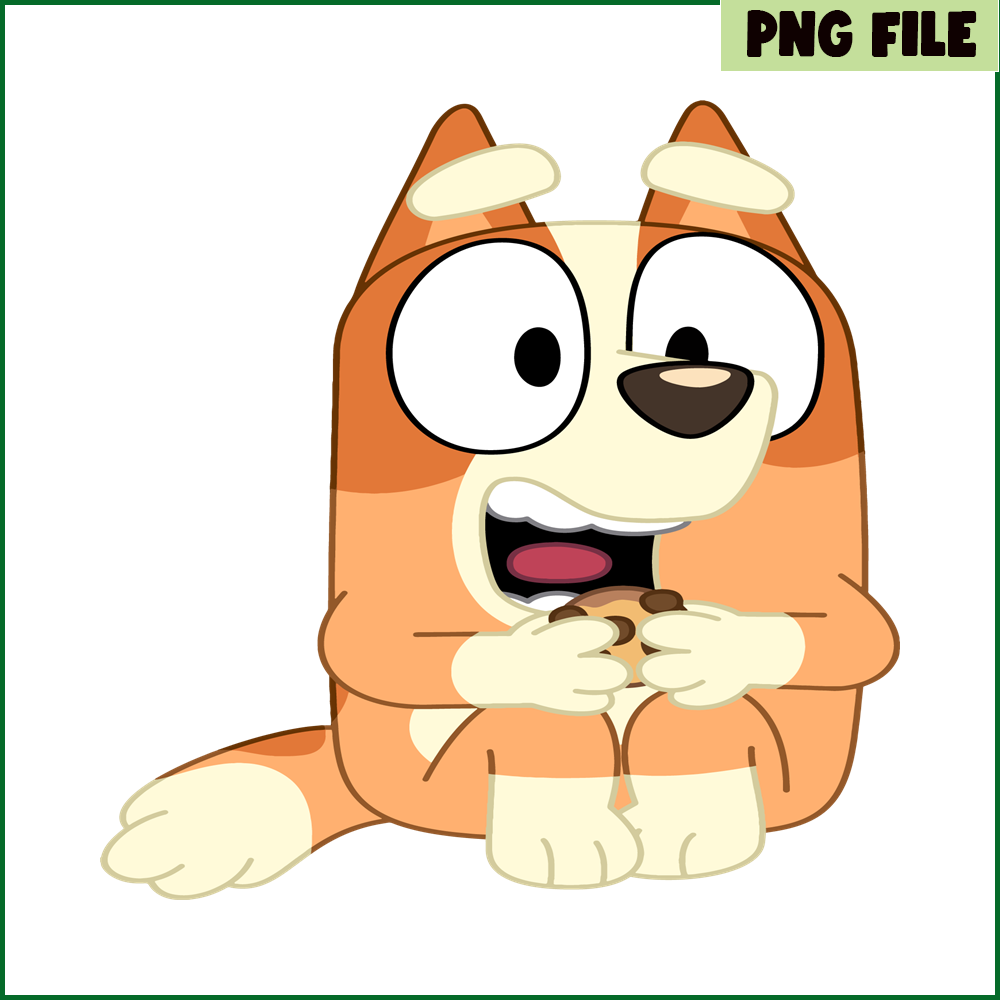 Surprised Bingo SVG PNG PDF Bluey Family SVG Bluey Character | Inspire ...