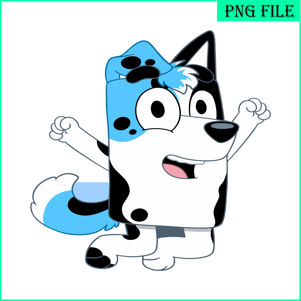 Bluey Styles SVG PNG PDF Bluey Cartoon SVG Bluey Character S - Inspire ...