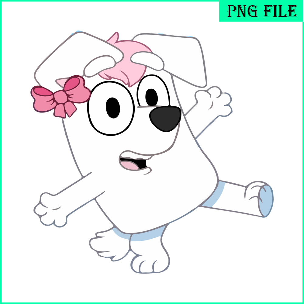 White Bluey Vibes SVG PNG PDF - Inspire Uplift