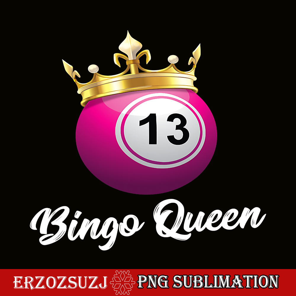 Bingo Queen 13 PNG, Bingo Balls PNG, Crown Queen PNG | Inspire Uplift