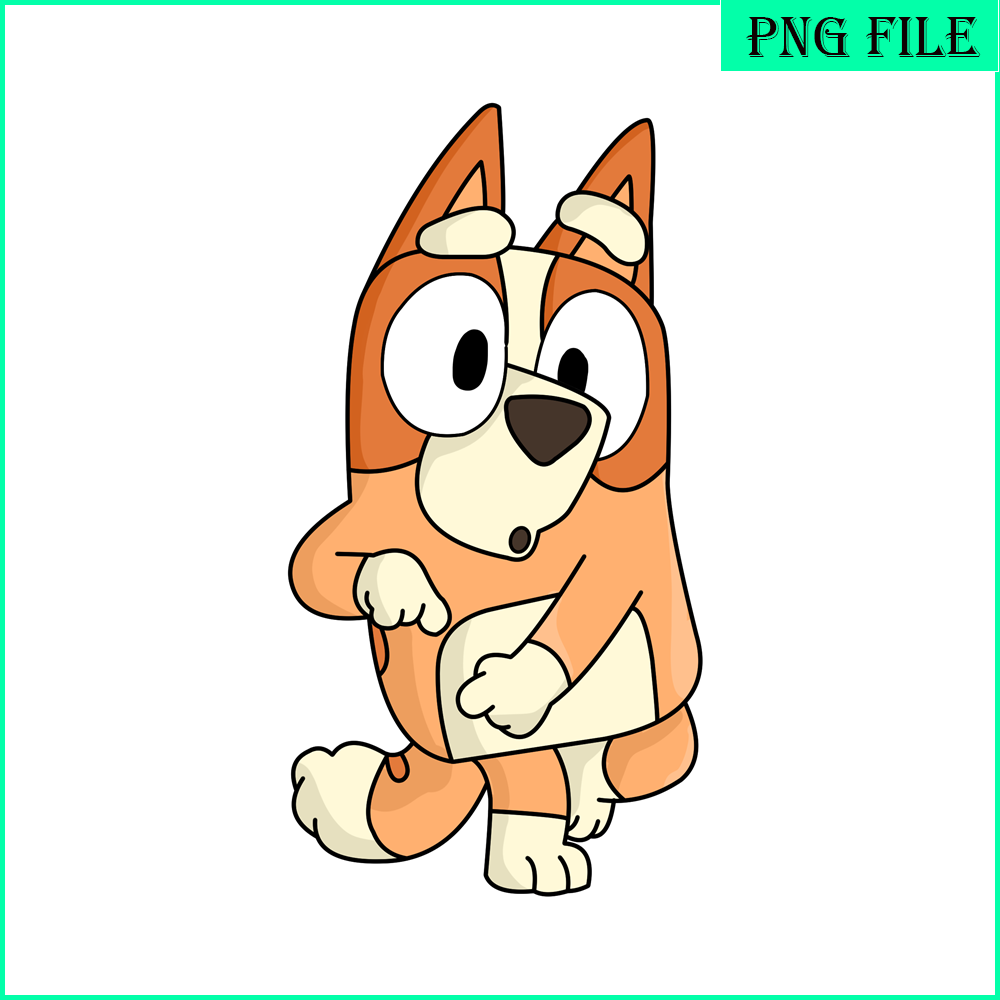 Adorable Bingo PNG Bluey Cartoon PNG BLuey Character PNG | Inspire Uplift