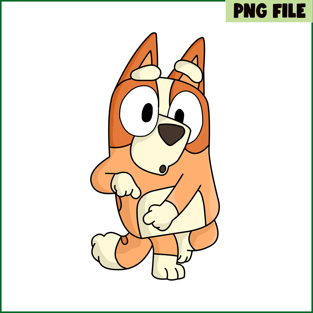 Adorable Bingo PNG Bluey Cartoon PNG BLuey Character PNG - Inspire Uplift