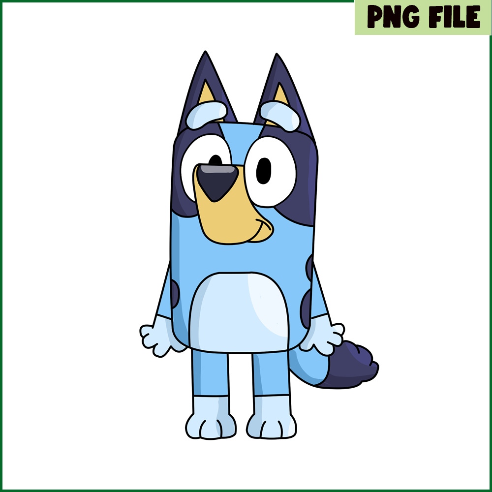 Bluey Cartoon PNG Bluey Family PNG Funny Dog Cartoon PNG | Inspire Uplift