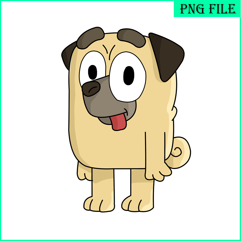 Adorable Buddy PNG Bluey Character PNG Bluey Movie PNG | Inspire Uplift