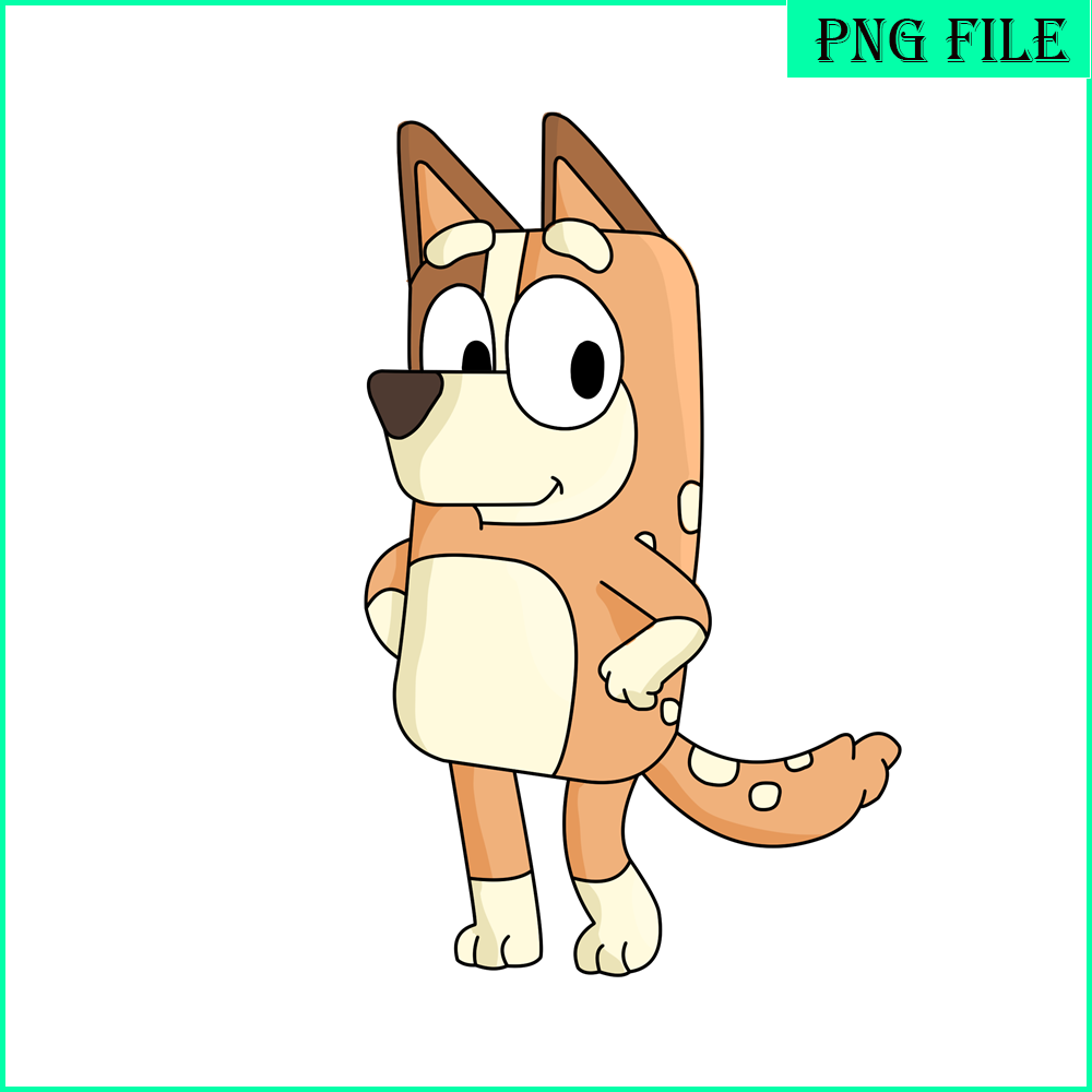 Lovely Chilli PNG Chilli Bluey PNG Bluey Family PNG | Inspire Uplift