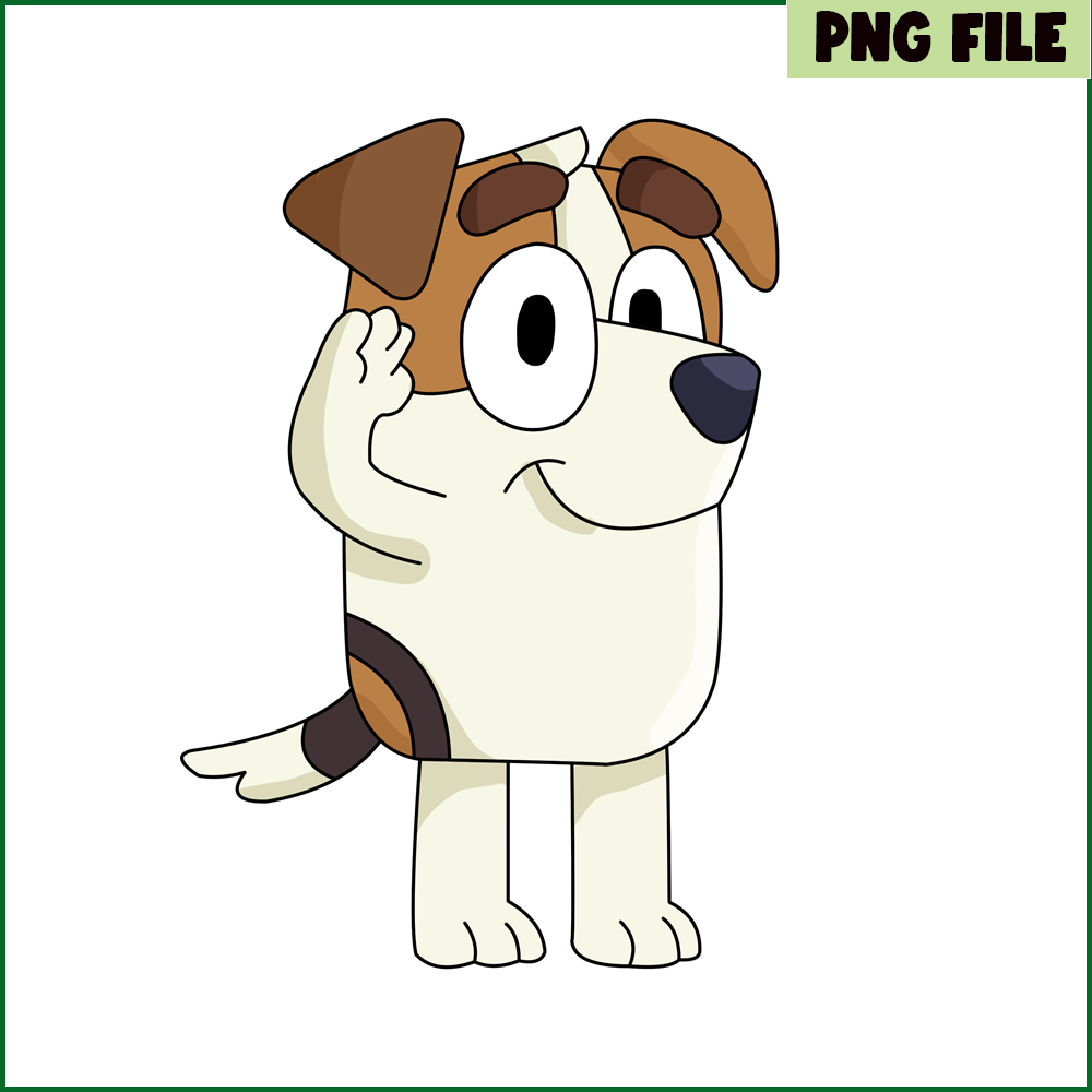 Cute Jack PNG Lovely Bluey Dog PNG Bluey Character PNG - Inspire Uplift