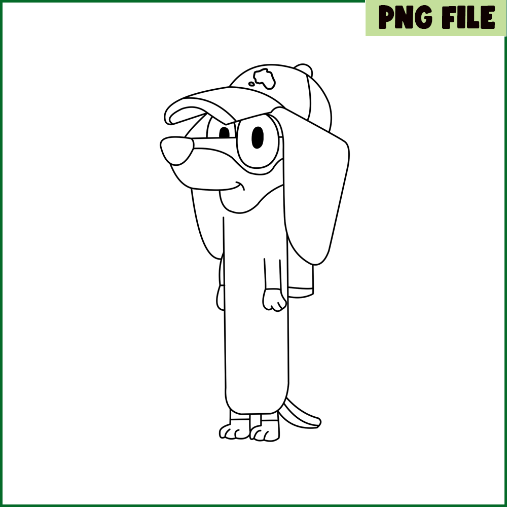 Snickers Line PNG Snickers Bluey PNG Bluey Movie PNG | Inspire Uplift