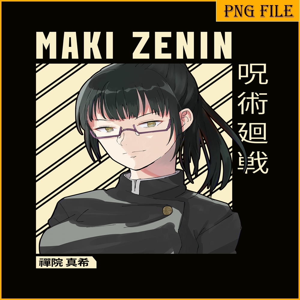Maki Zenin png - Inspire Uplift