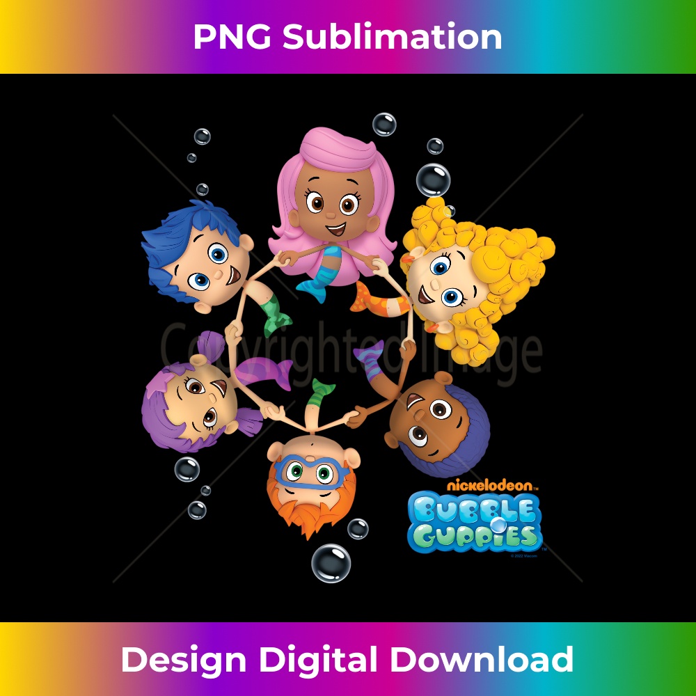 Bubble Guppies Nonny, Deema, Oona, Molly, Goby, Gil Long Sle | Inspire ...