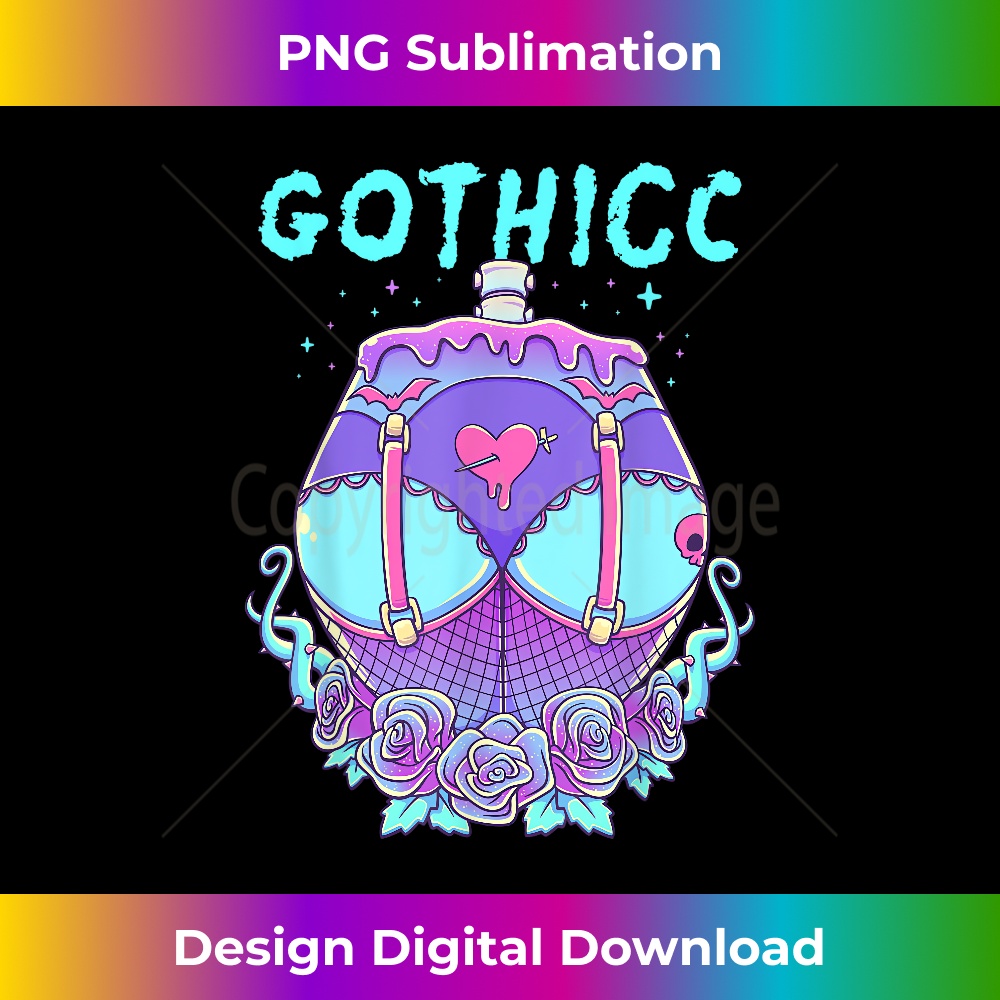 Pastel Goth Thicc Booty Gothicc Creepy Gothic Booty Anime - | Inspire ...
