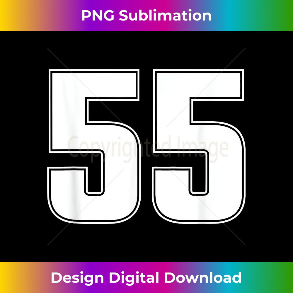 NUMBER 55 FIFTY FIVE YEARS OLD AGE SPORTS TEAM JERSEY - Time | Inspire ...