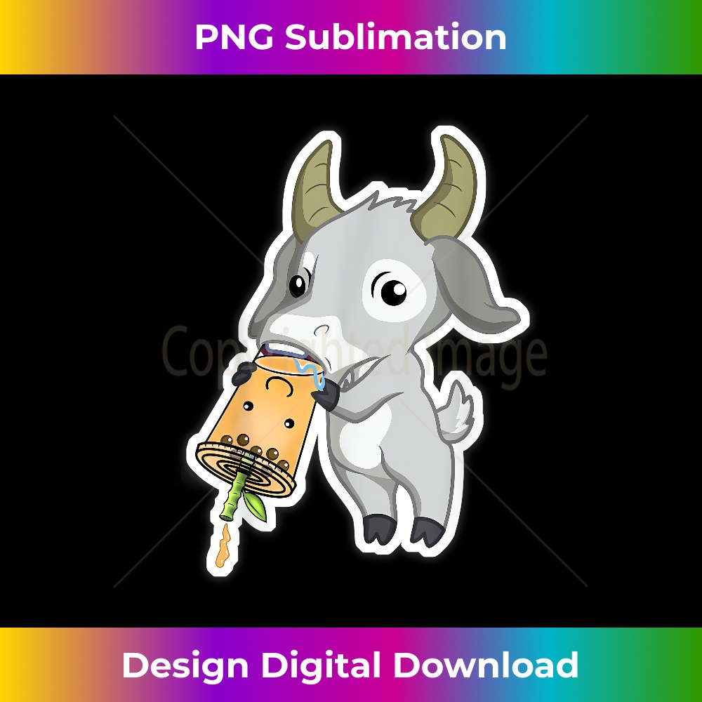Year of the Goat Sheep Derpy Bubble Boba Tea Chinese Zodiac | Inspire ...