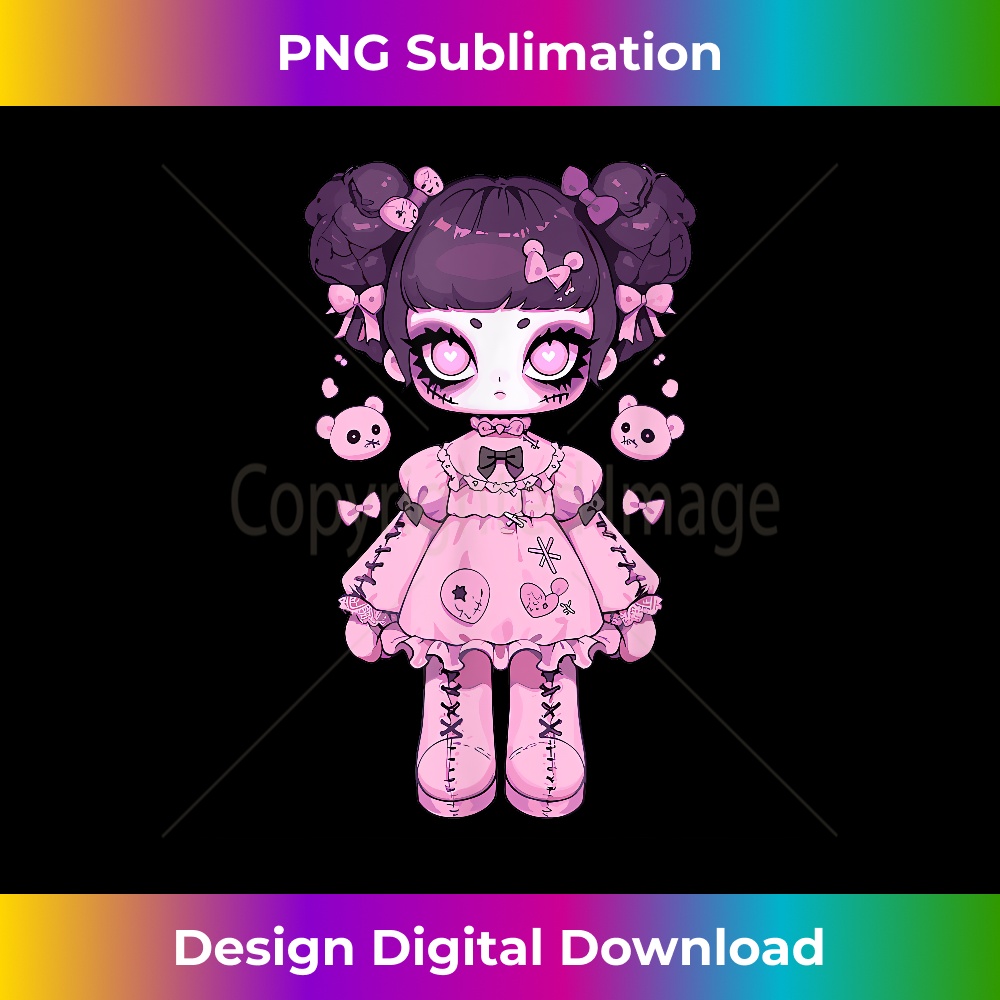 Goth Voodoo Doll Goth Graphic Anime Kawaii - Sophisticated P - Inspire ...